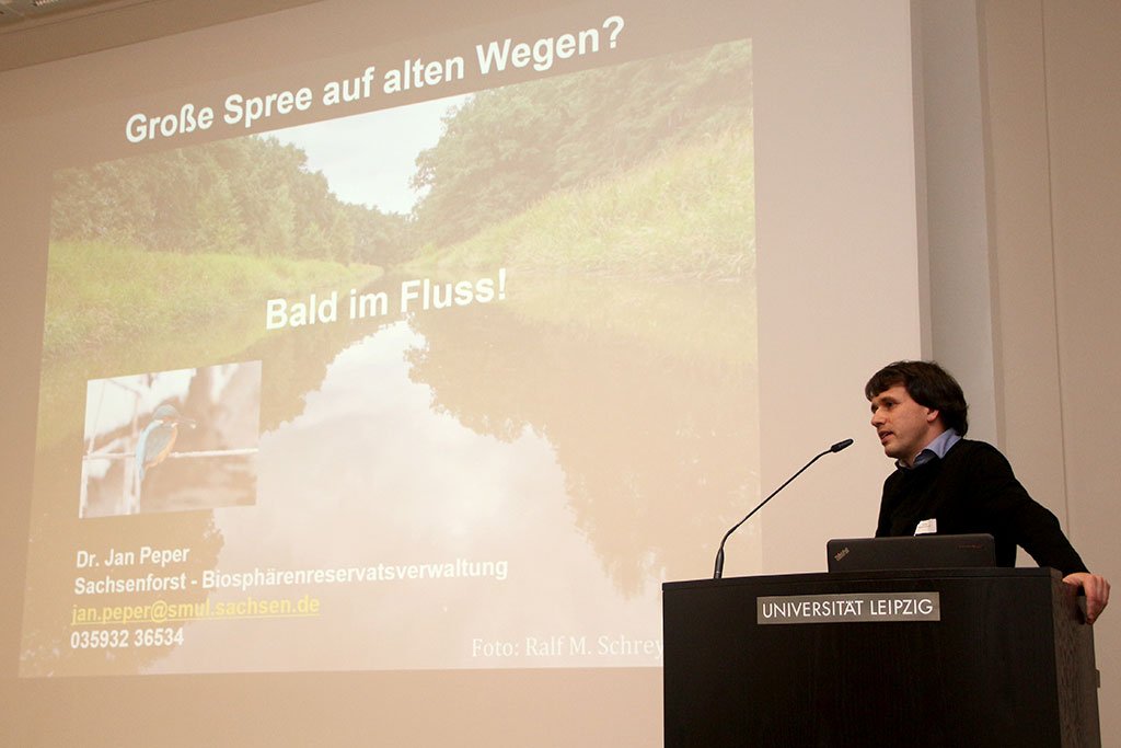 Austausch zur Auenentwicklung bei unserer Fachtagung – Lebendige Luppe